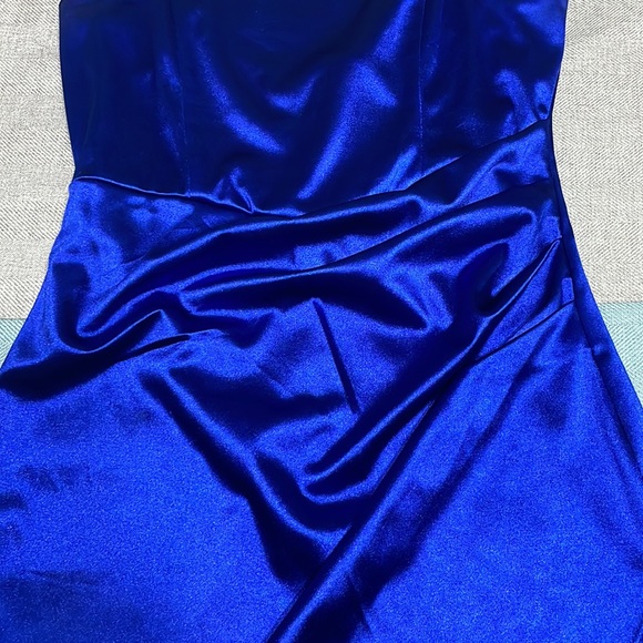 Honey and Rosie | Dresses | Honey And Rosie Medium Cobalt Blue Prom ...